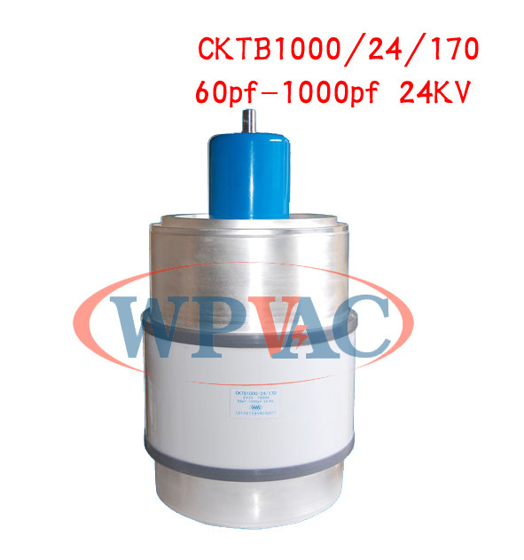 60~1000pf 24KV Vacuum Variable Capacitor For Broadcast Communication ...