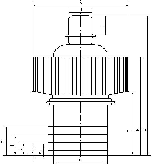 FU-100F Metal Ceramic Electron Vacuum Tube Equivalent To 4CX1000A